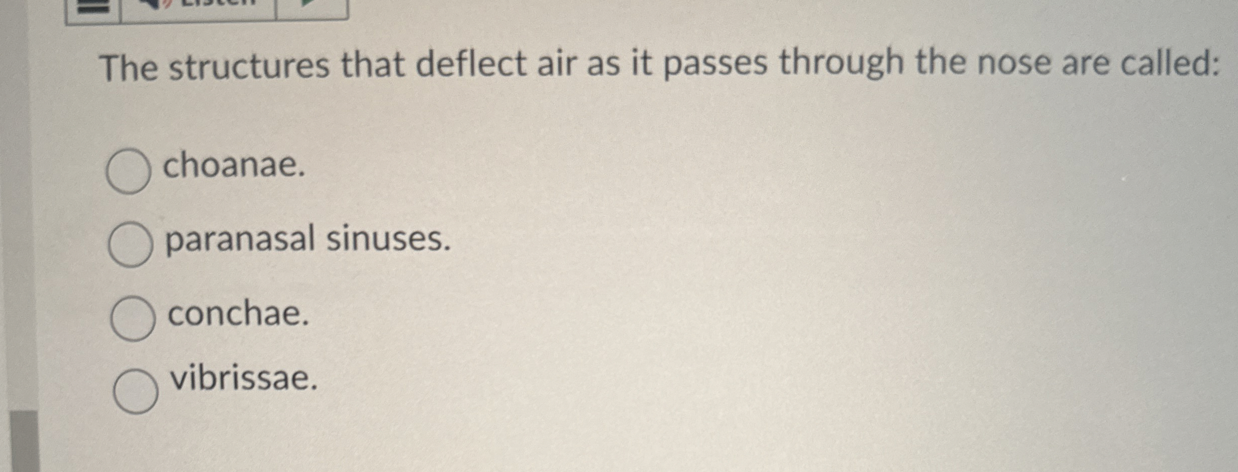 Solved The structures that deflect air as it passes through | Chegg.com