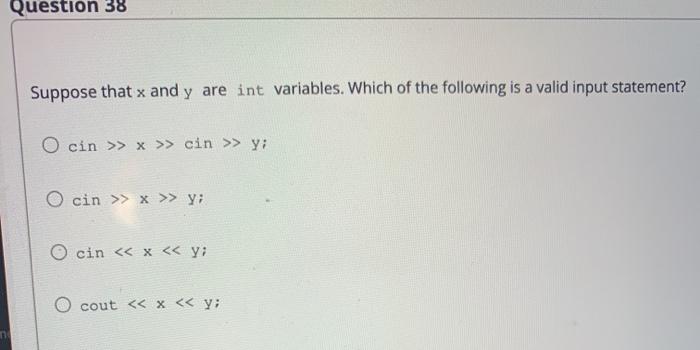 Solved What is the output of the following statements? cout | Chegg.com