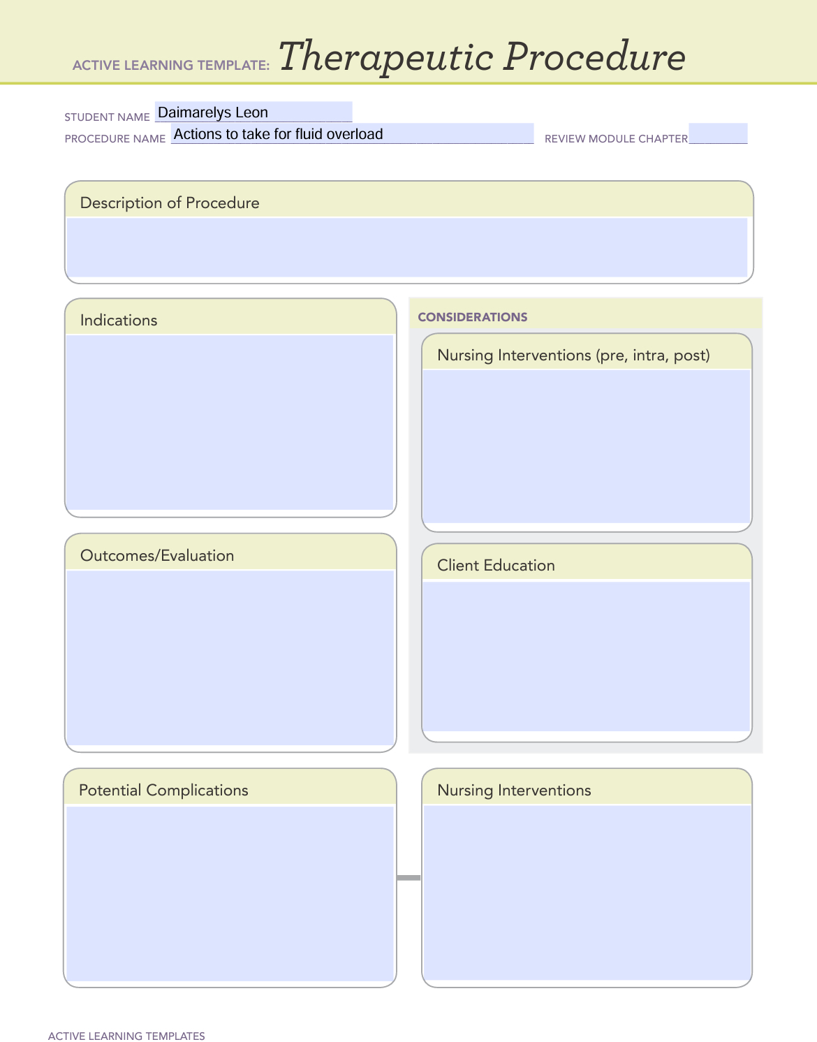 Solved active learning template: Therapeutic | Chegg.com