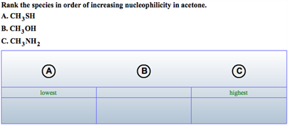Solved Rank the species in order of increasing | Chegg.com