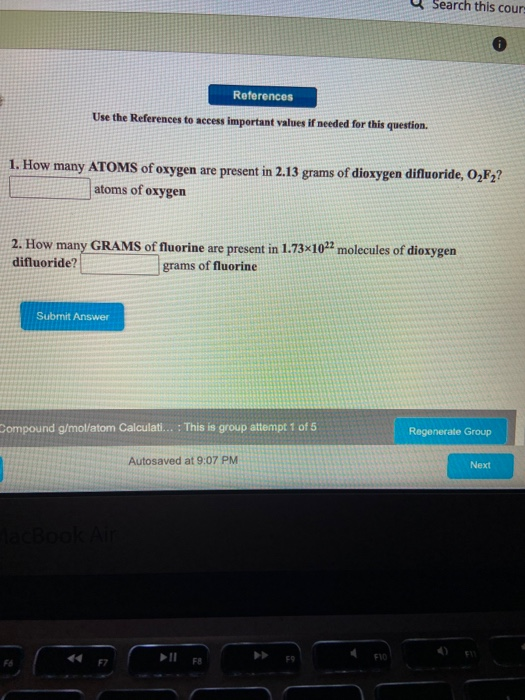 Solved Search this cour References Use the References to | Chegg.com