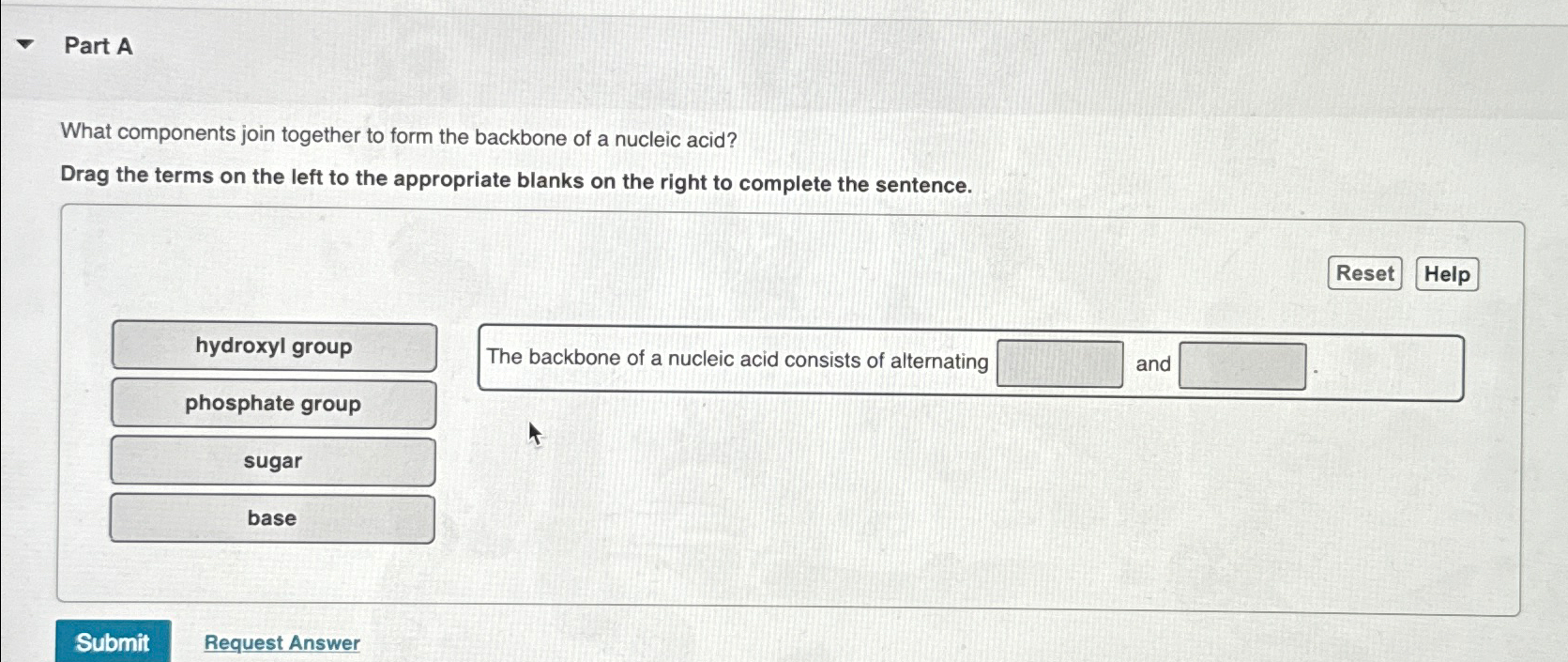 Solved Part AWhat components join together to form the | Chegg.com