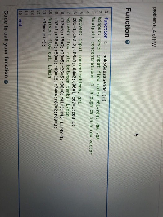 Solved Coding problem: HW6_4: Write code to solve the | Chegg.com