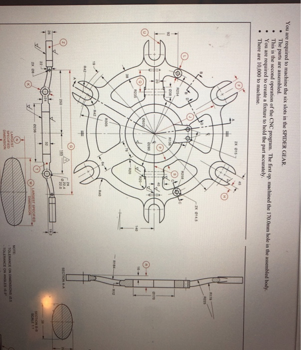 Design a fixture.That is require to machine the | Chegg.com