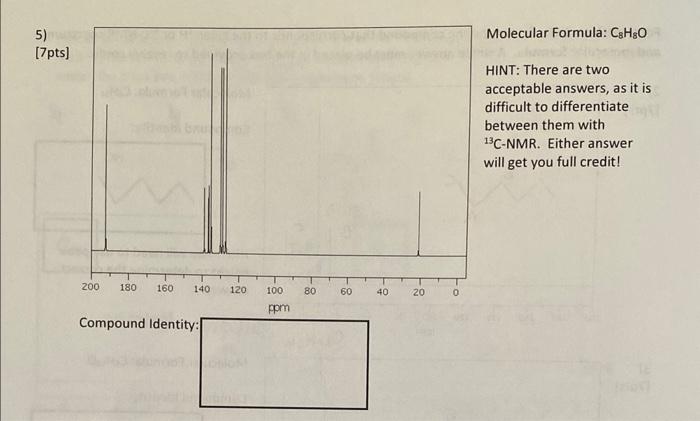 Solved For questions 2-10, determine the compound that | Chegg.com