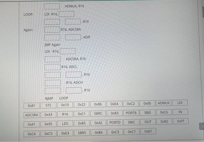 Solved Write An Avr Assembly Program To Get Data From Single 0245