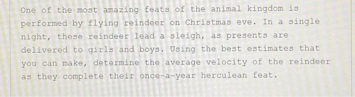 Solved One of the most amazing feats of the animal kingdom | Chegg.com