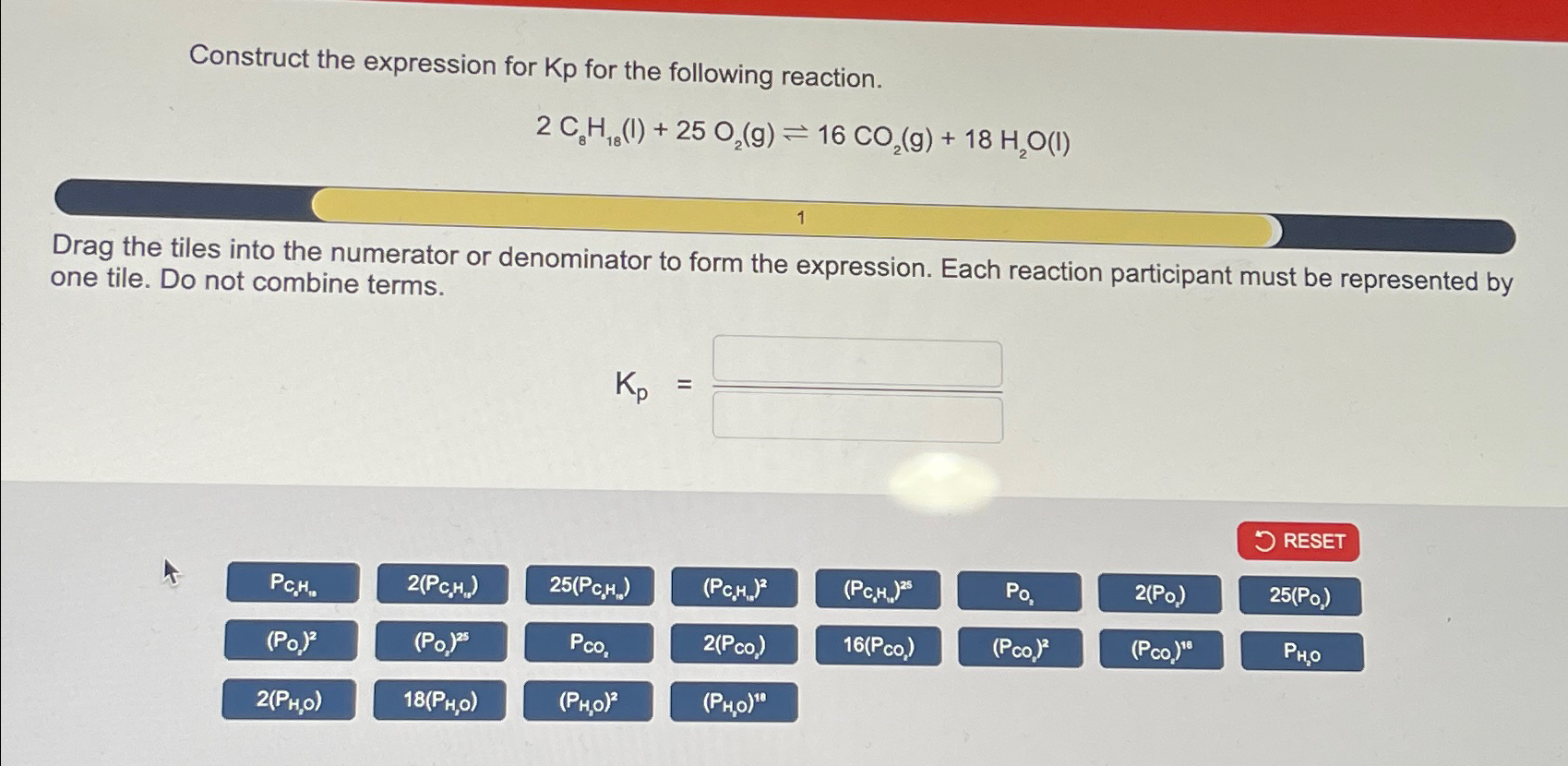 Solved Construct the expression for Kp ﻿for the following | Chegg.com