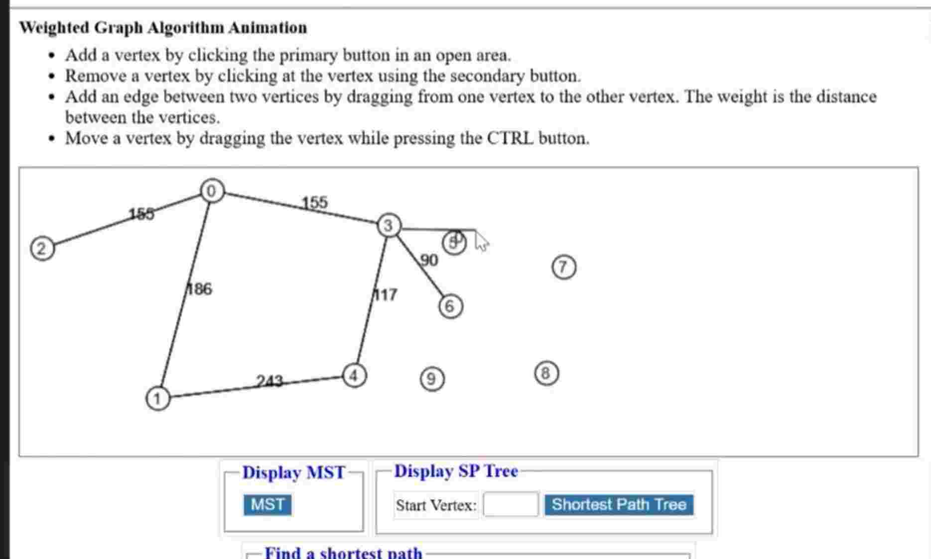 Use java fx and no generics Objectives: Graph DS | Chegg.com