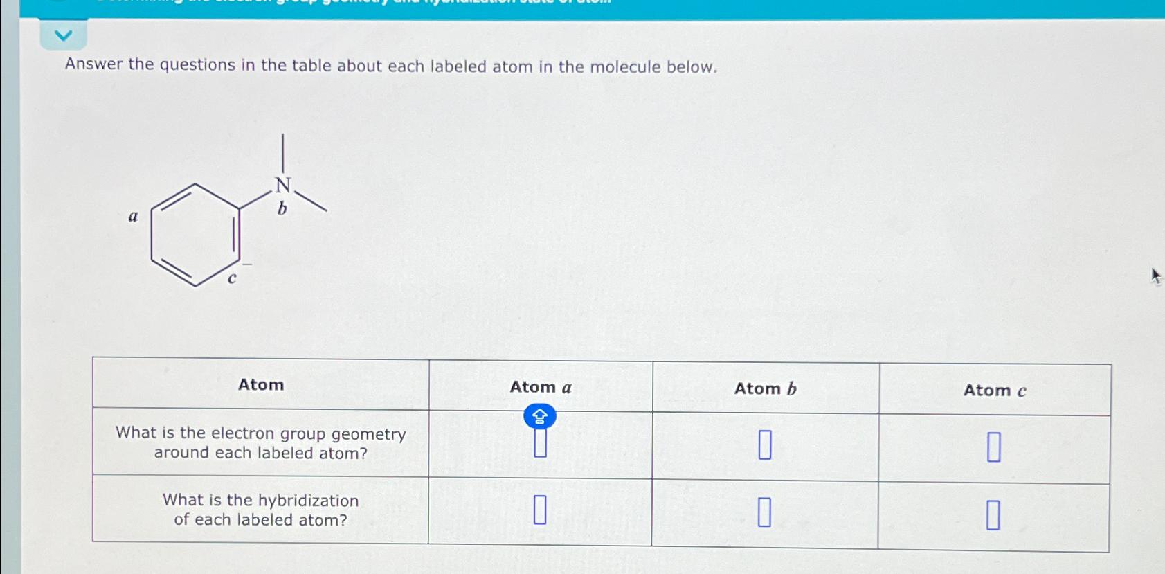 Solved Answer the questions in the table about each labeled | Chegg.com