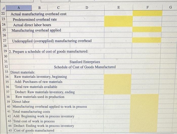 Solved % Calibri - 11 Á A % M Paste BIU &-A Cells Editin | Chegg.com