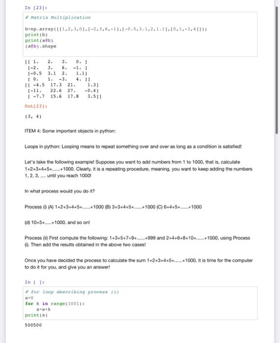 Solved This assignment must be done in python and using | Chegg.com