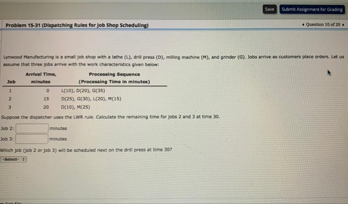 Solved Save Submit Assignment For Grading Problem 15 31 9926