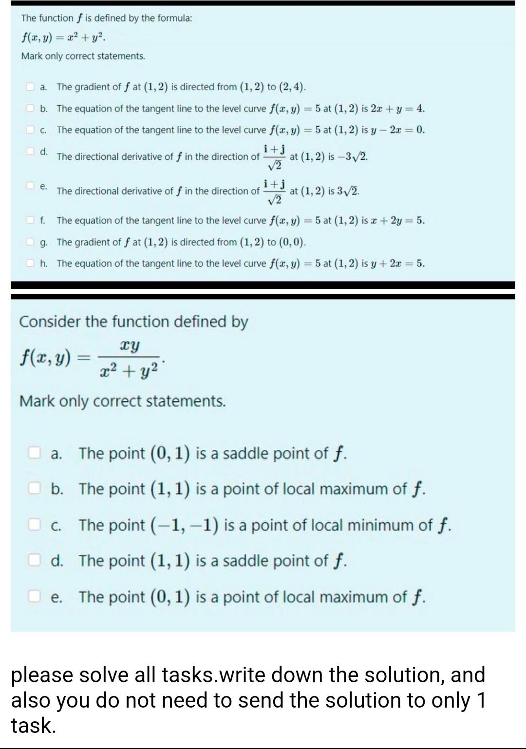 Solved The Function F Is Defined By The Formula