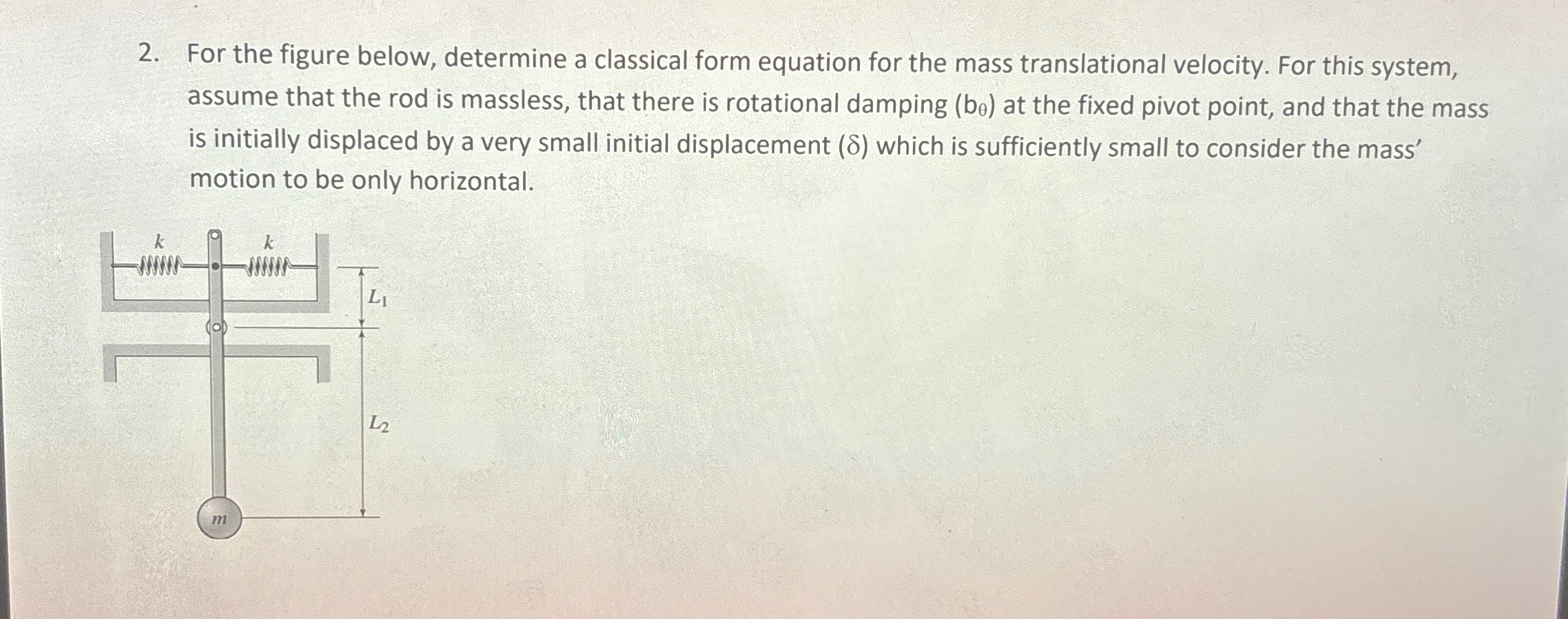 Solved For the figure below, determine a classical form | Chegg.com