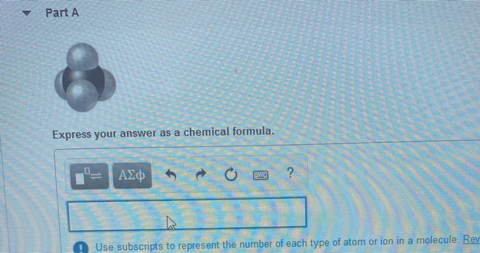 Solved Write a molecular formula for each molecular model. | Chegg.com
