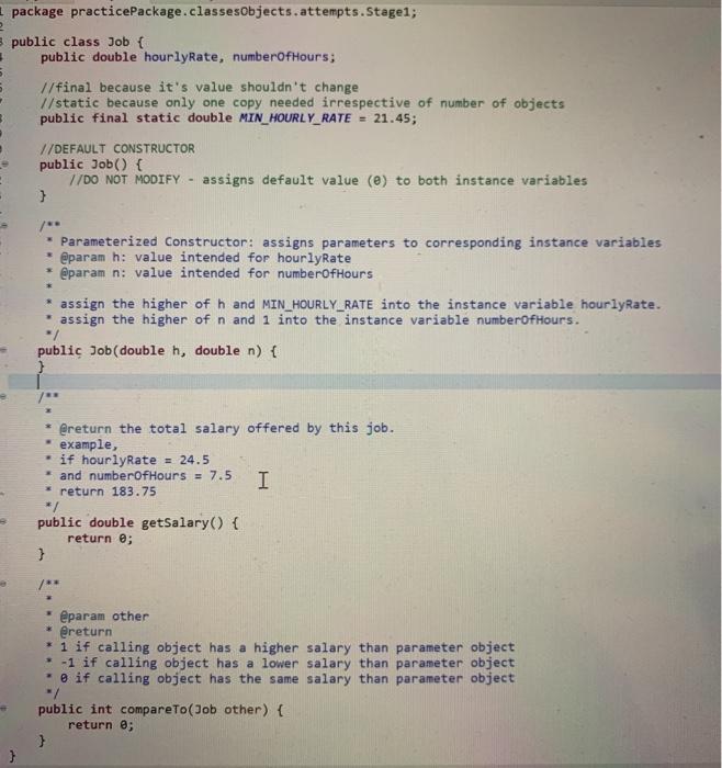 Solved package practicePackage.classesObjects | Chegg.com