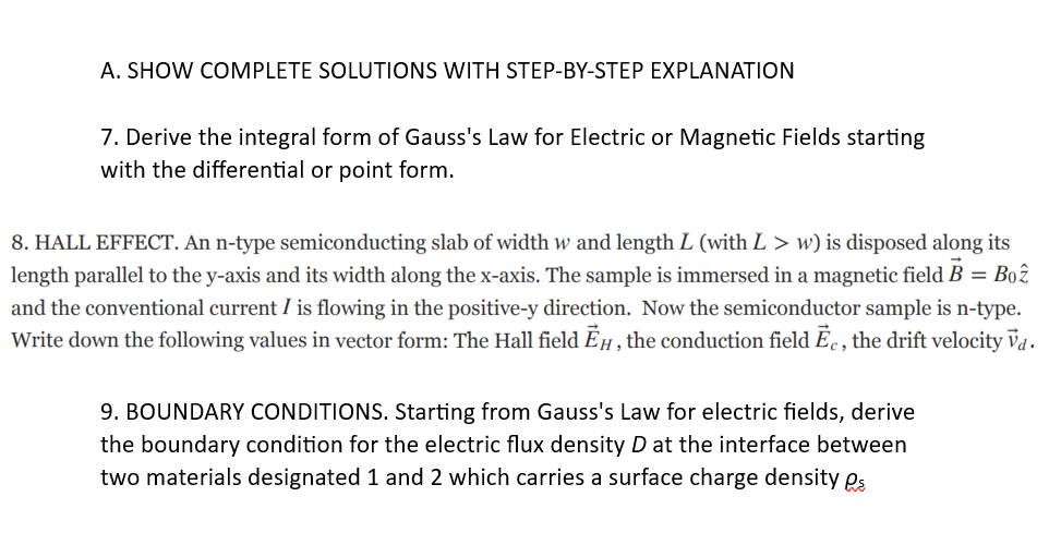 Solved please solve completely with step by step explanation | Chegg.com