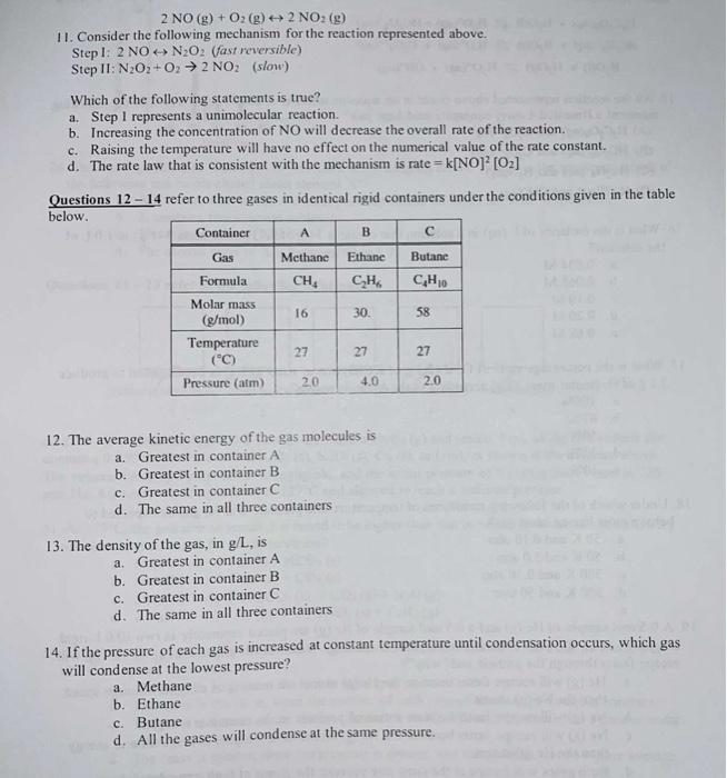 Solved Please answer all questions! (most are multiple | Chegg.com