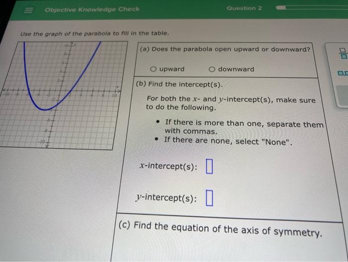 Solved Objective Knowledge Check Question 2 Use the graph of | Chegg.com