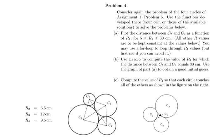 Problem 4 Consider again the problem of the four | Chegg.com