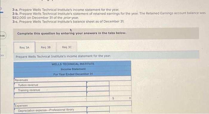 Solved Required information Problem 3-3A (Algo) Preparing | Chegg.com