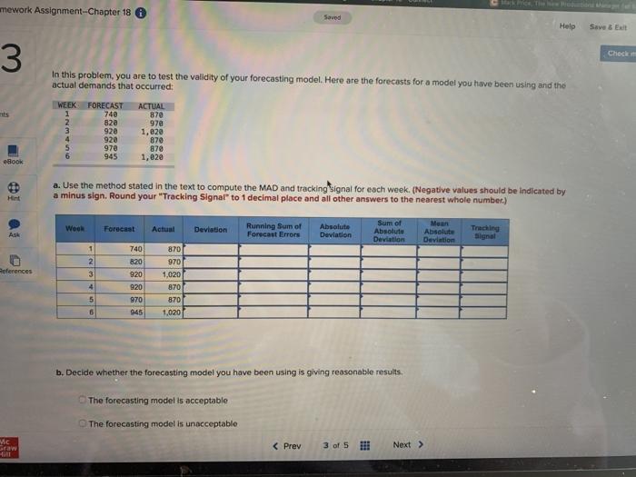 Solved mework Assignment-Chapter 18 Saved Help Save Et Check | Chegg.com Solved mework Assignment-Chapter 18 Saved Help Save Et Check | Chegg.com