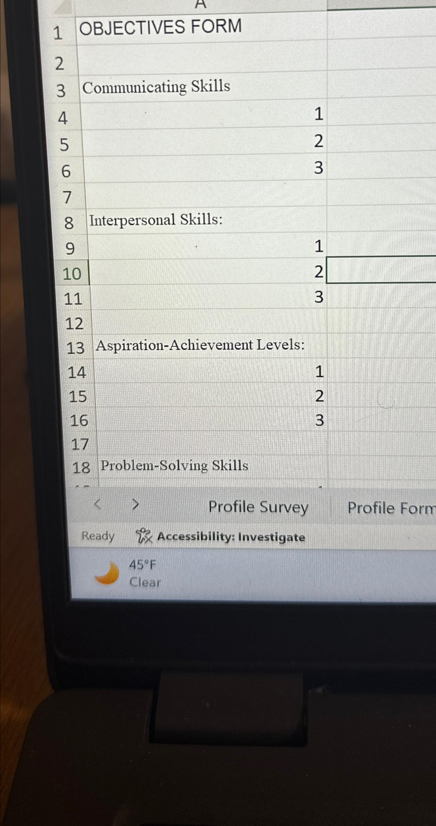 Solved 1 ﻿OBJECTIVES FORM23 ﻿Communicating | Chegg.com