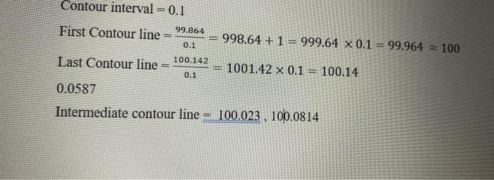 2. Plot the contour map for the assigned area using | Chegg.com