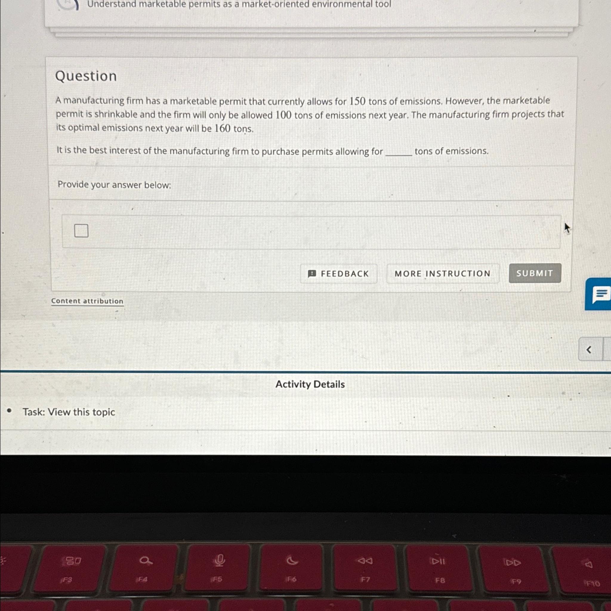 Solved Understand marketable permits as a market-oriented | Chegg.com