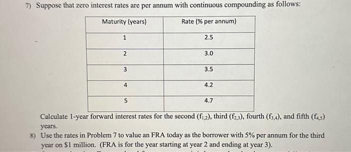 Solved Answer #8, you may need to answer #7 as well, but I | Chegg.com