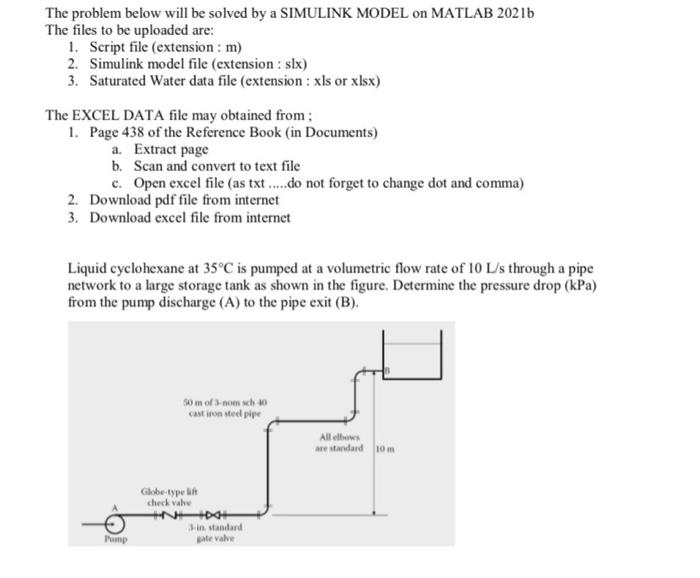 Solved The problem below will be solved by a SIMULINK MODEL | Chegg.com