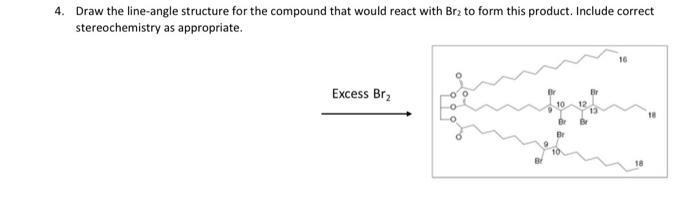 Solved Draw the line-angle structure for the compound that | Chegg.com