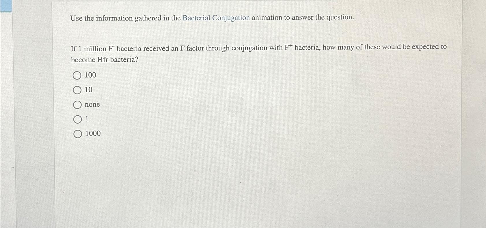 Solved Use the information gathered in the Bacterial | Chegg.com