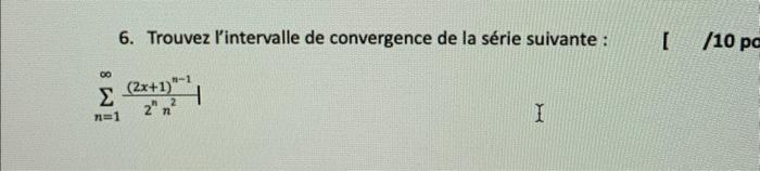 Solved Answer in Calculus 2 please!Questions are in french | Chegg.com