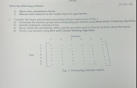 Solved Solve the following problems:Show your ealeulations | Chegg.com
