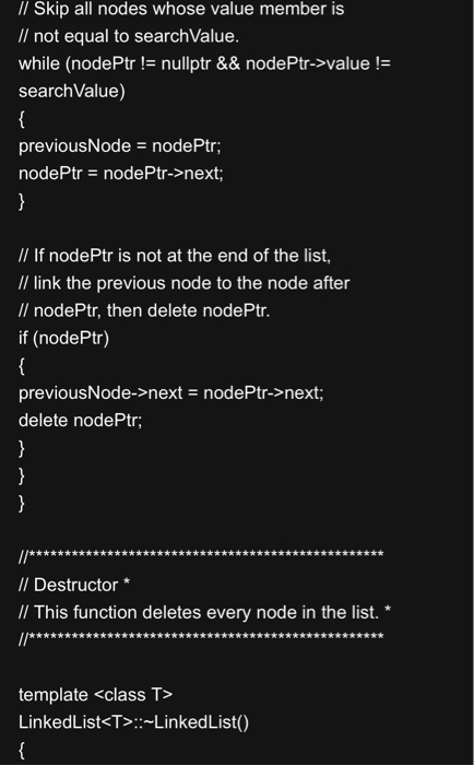 Solved Ifndef Linkedlist H Define Linkedlisth Include