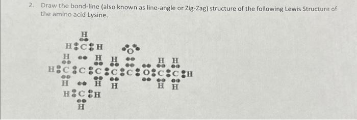 Solved 2. Draw the bond-line (also known as line-angle or | Chegg.com