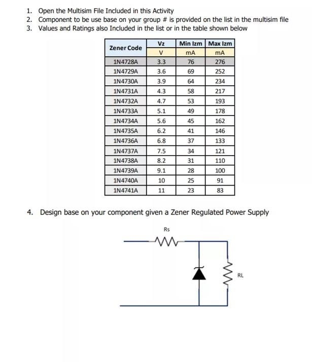 Solved 1. Open the Multisim File Included in this Activity | Chegg.com
