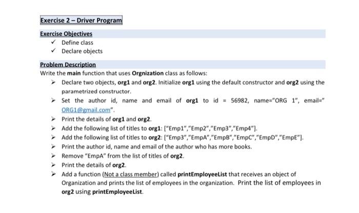 Solved problem DescriptionInside “Lab4”folder, create a | Chegg.com