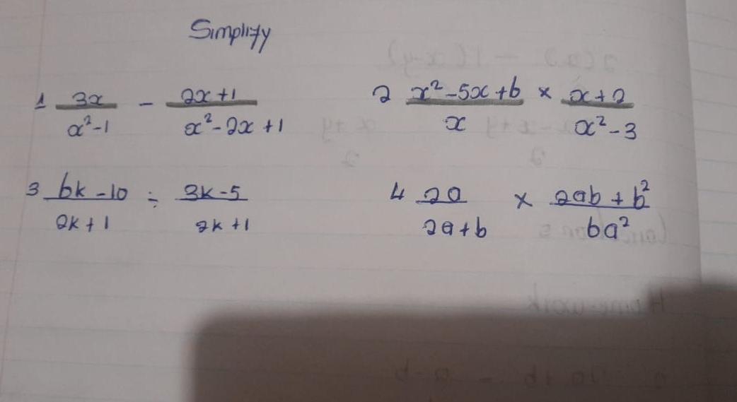 Solved Simplify | Chegg.com