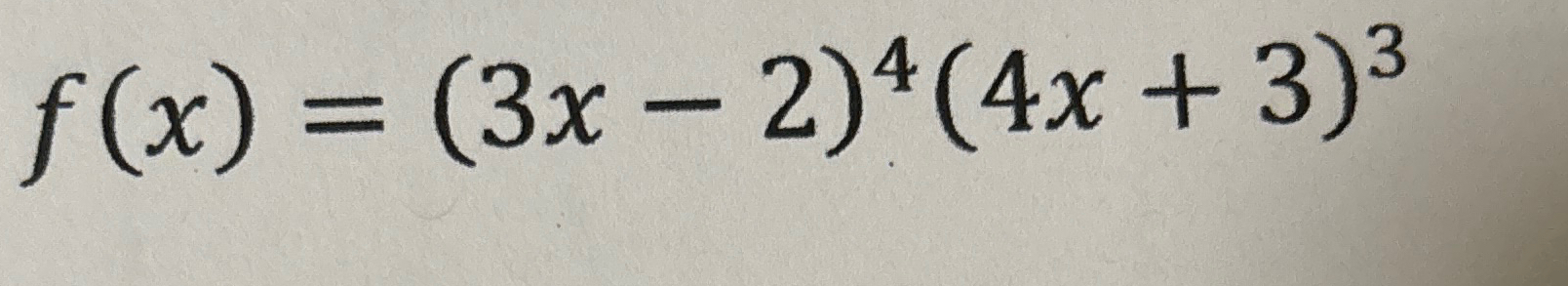 Solved Find the derivative. Simplify your final | Chegg.com