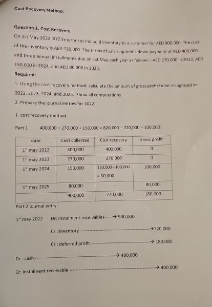 I need explanation for the question and answer and | Chegg.com
