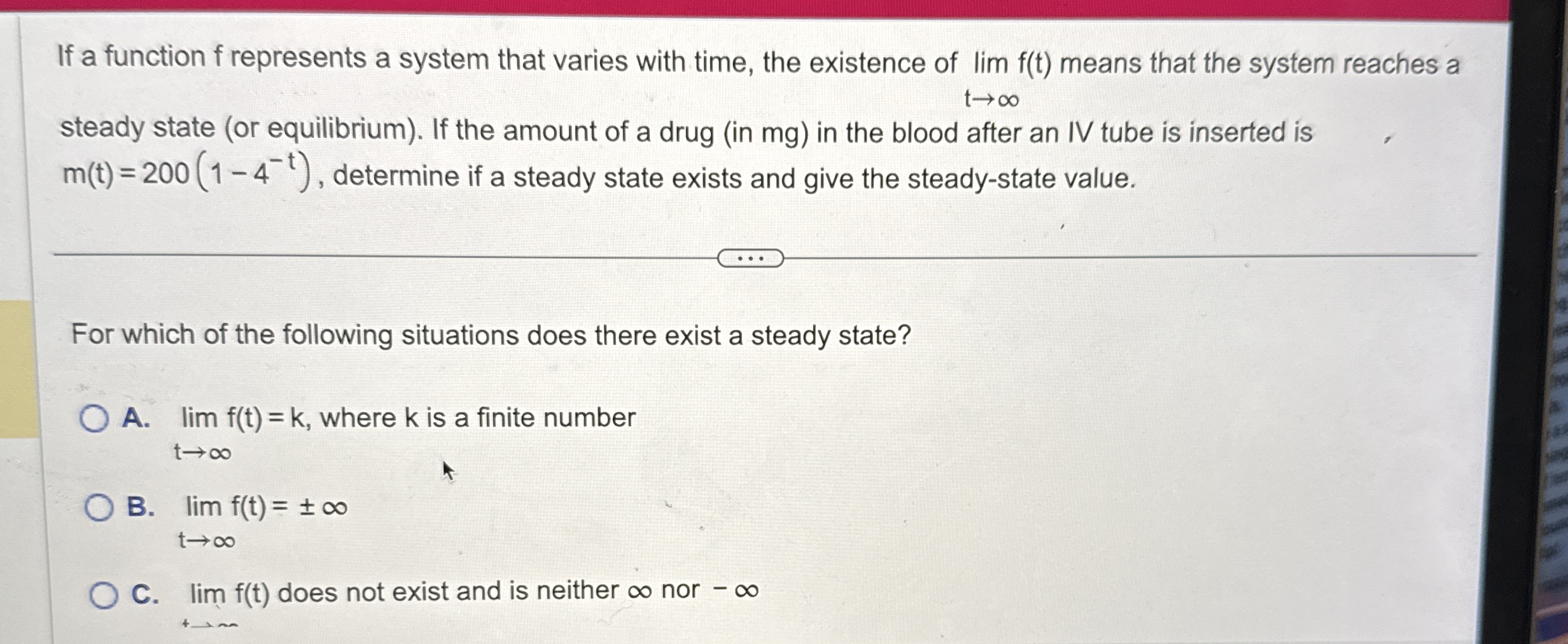 Solved A function F represents a system that varies with | Chegg.com