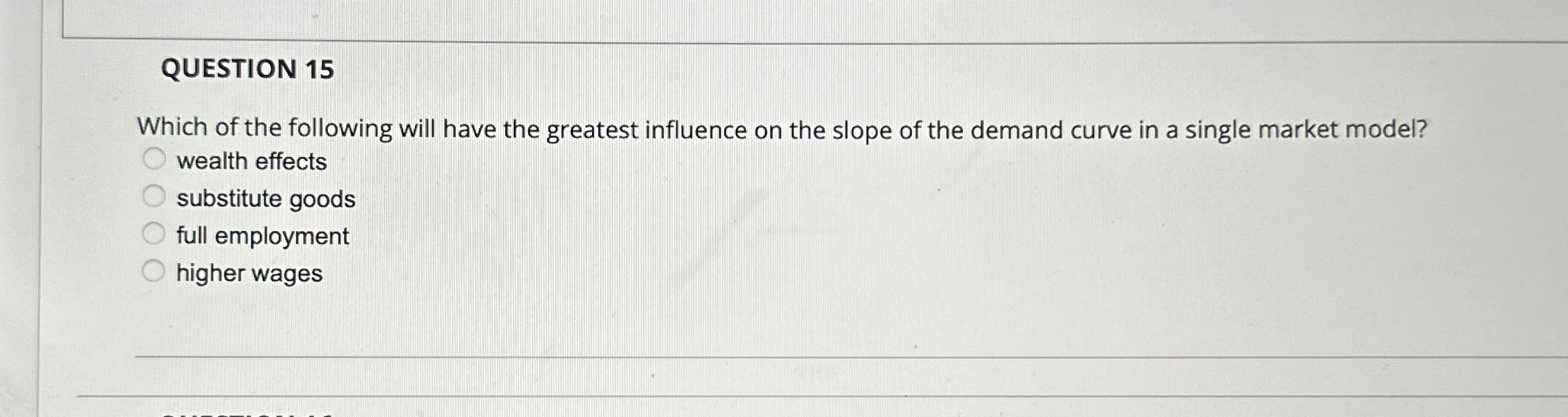 Solved QUESTION 15Which of the following will have the | Chegg.com Solved QUESTION 15Which of the following will have the | Chegg.com