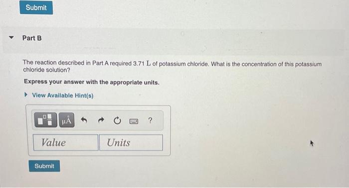 Solved To solve stoichiometry problems, you must always | Chegg.com