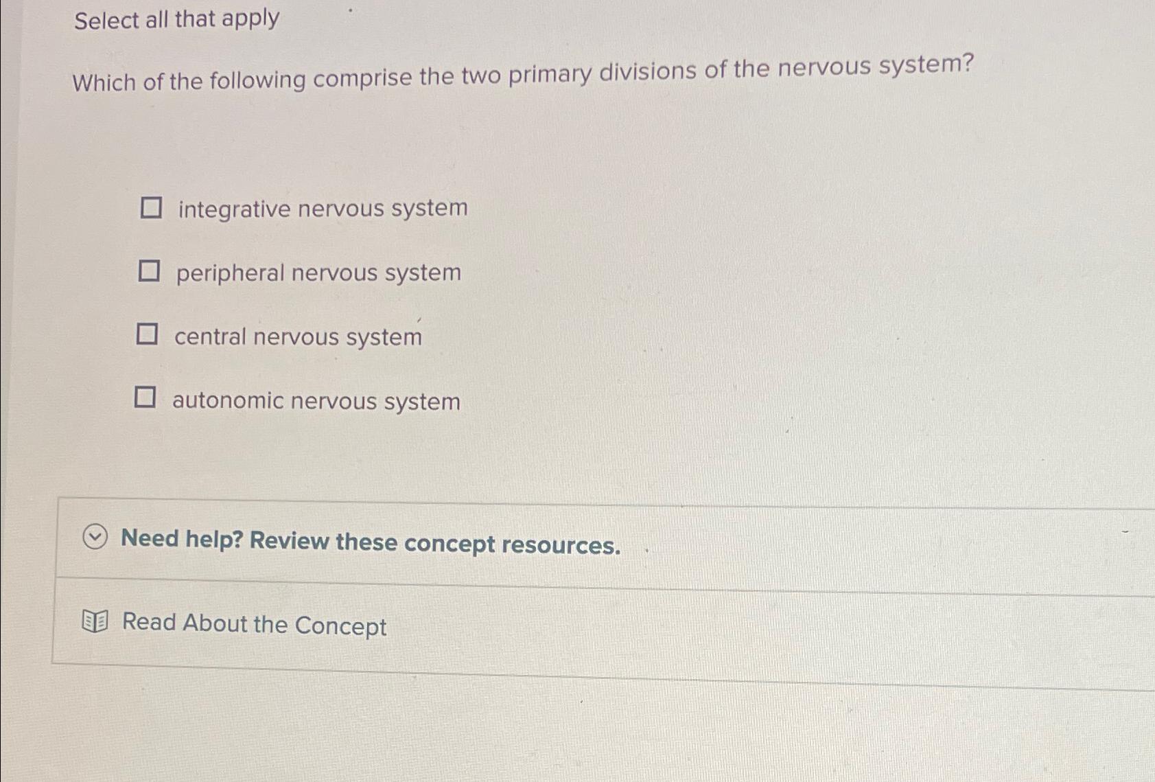 Solved Select all that applyWhich of the following comprise | Chegg.com