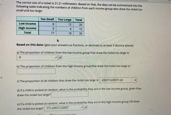 Solved The correct size of a nickel is 21.21 millimeters. | Chegg.com
