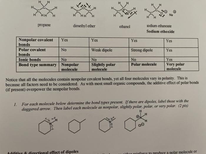 Solved H HH HH propane dimethyl ether ethanol sodium | Chegg.com