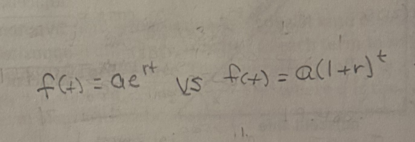 Solved How Do I Know Whether To Use The Population Growth
